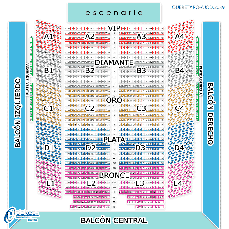 CD9... THE PARTY TOUR : Auditorio Josefa Ortiz de Domínguez : SANTIAGO DE QUERÉTARO ...